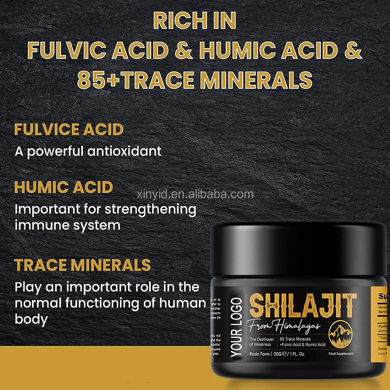 OEM Private Label Shilajit Resin - 100% Pure Natural Extract