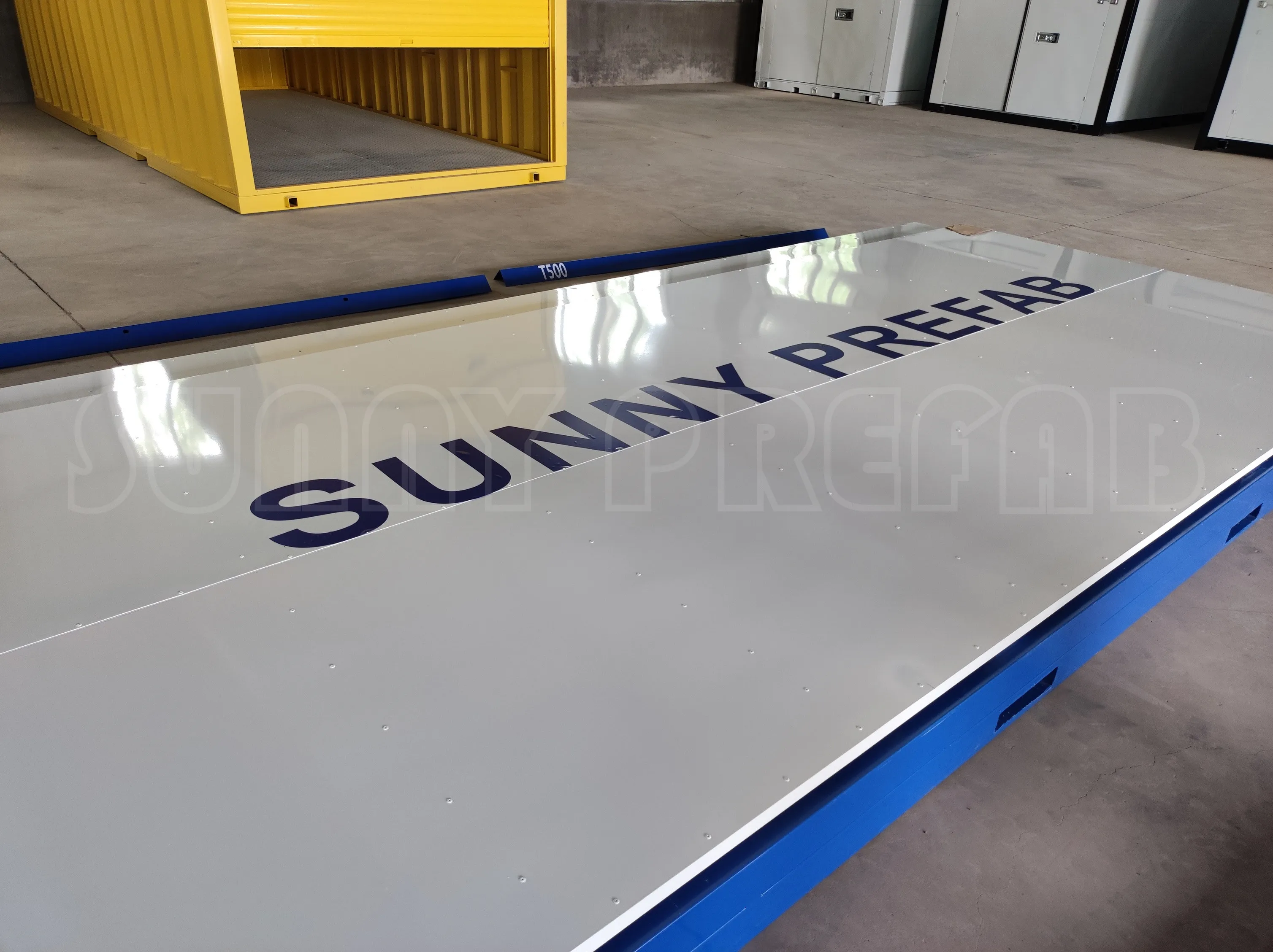 Steel 20ft Partitioned Prefab Container Storage Solutions