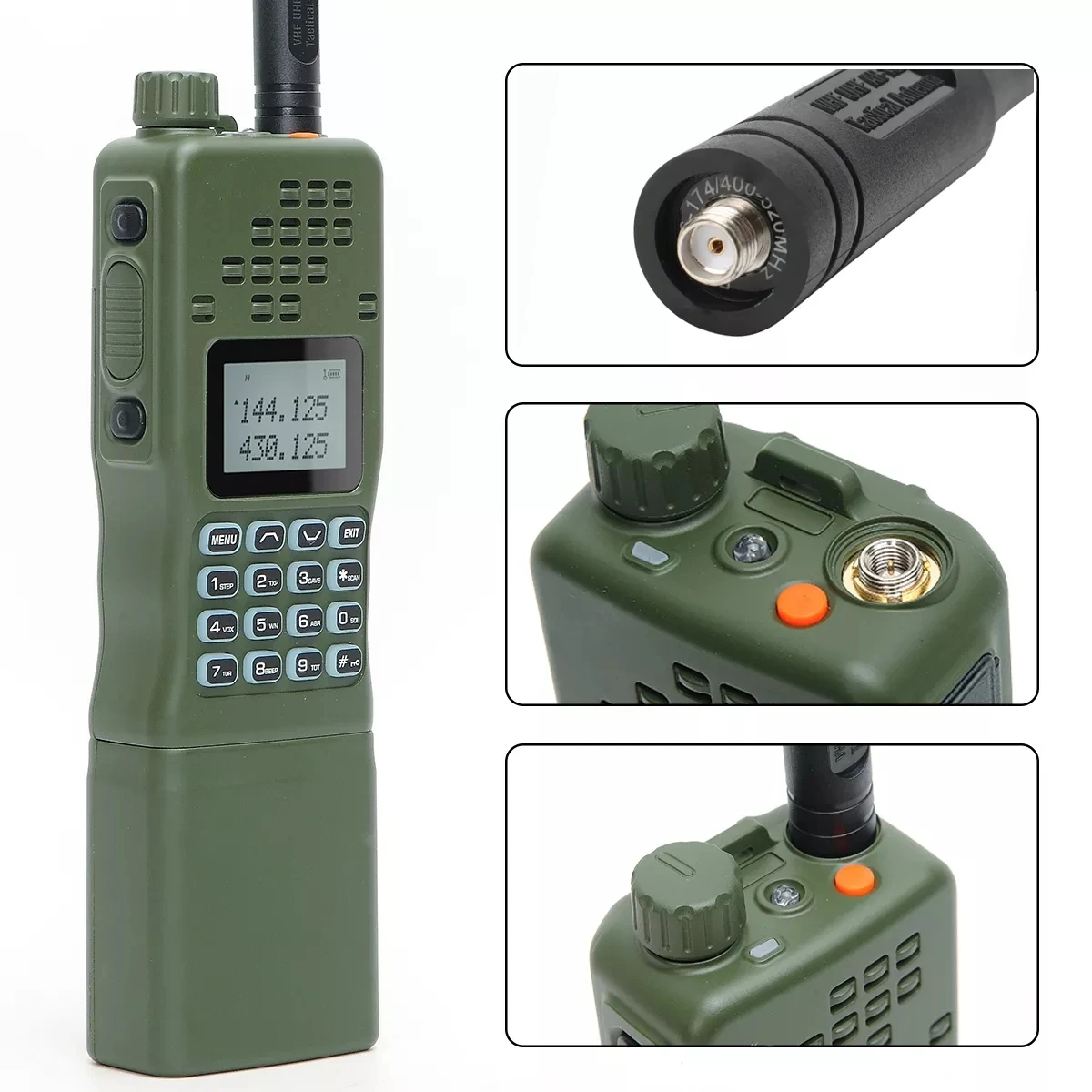 Baofeng Ar-152 10w Long Range Walkie Talkie High Capacity Battery Usb ...