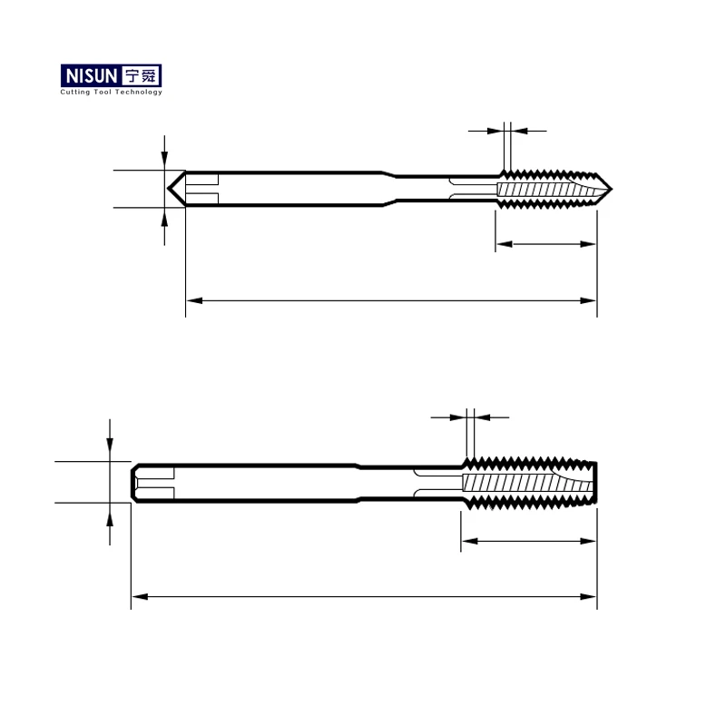 Non-standard Thread Tapping Drill Screw Tap Tungsten Alloy Thread ...