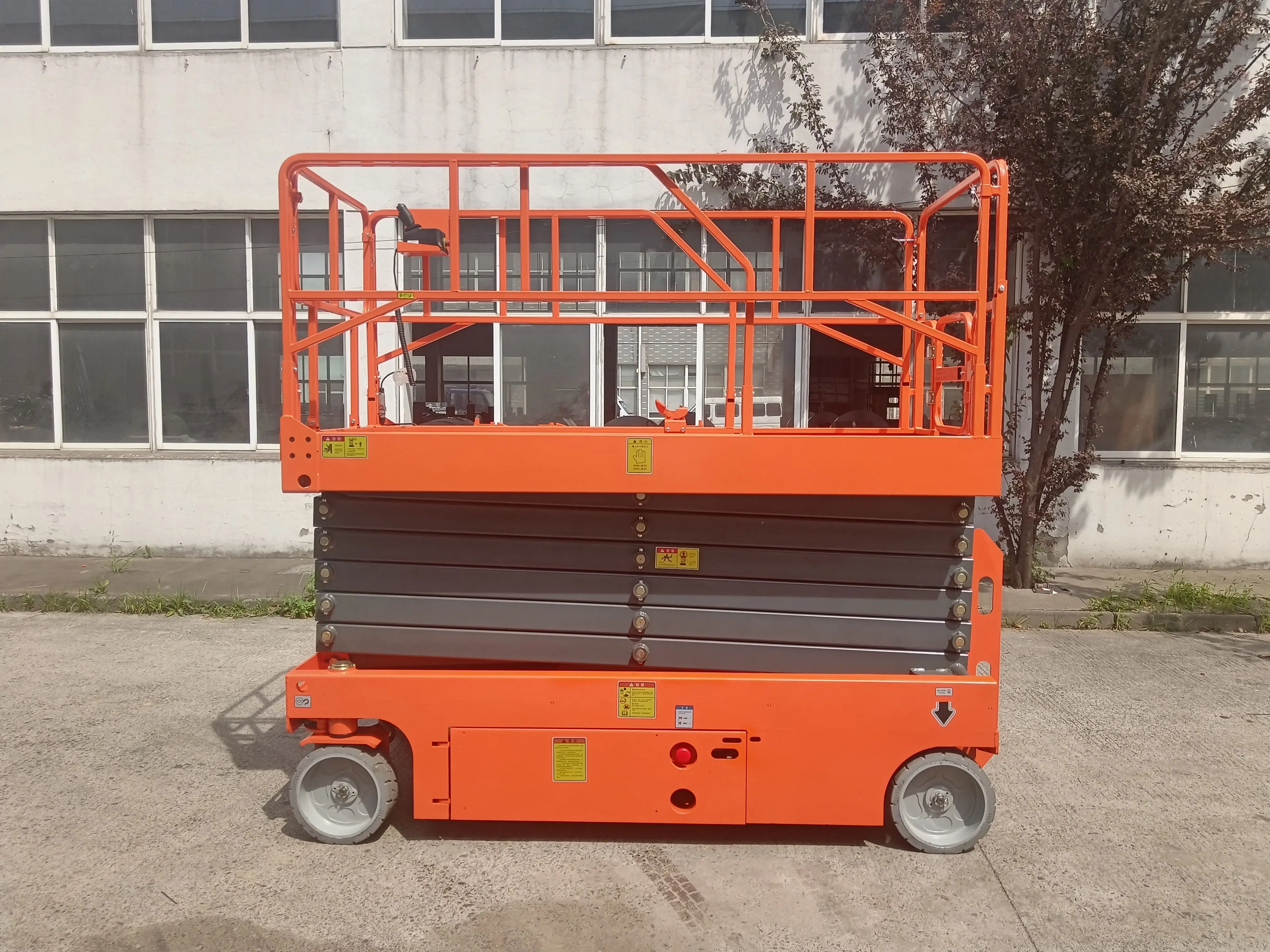 Everlift Self Propelled Work Platform Full Electric Scissor Lift 6m 8m ...