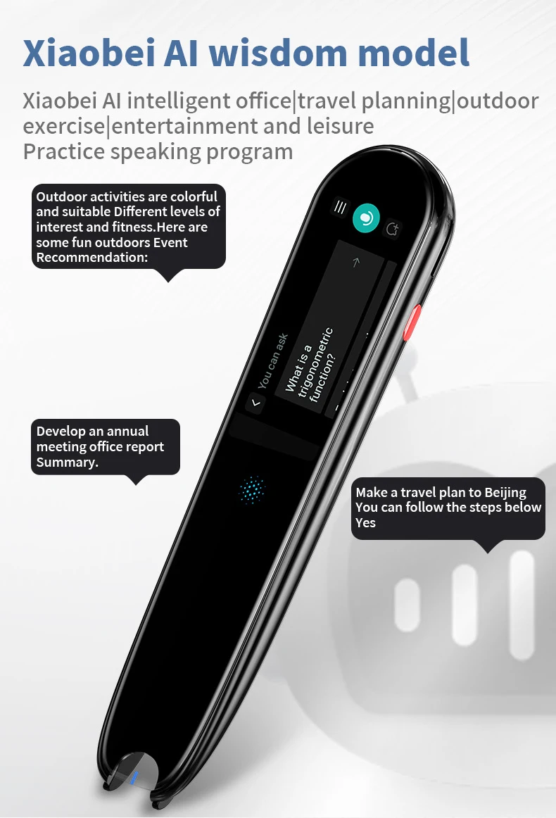 VORMOR AI Smart Portable Intelligent Reading Pen - 112 Languages