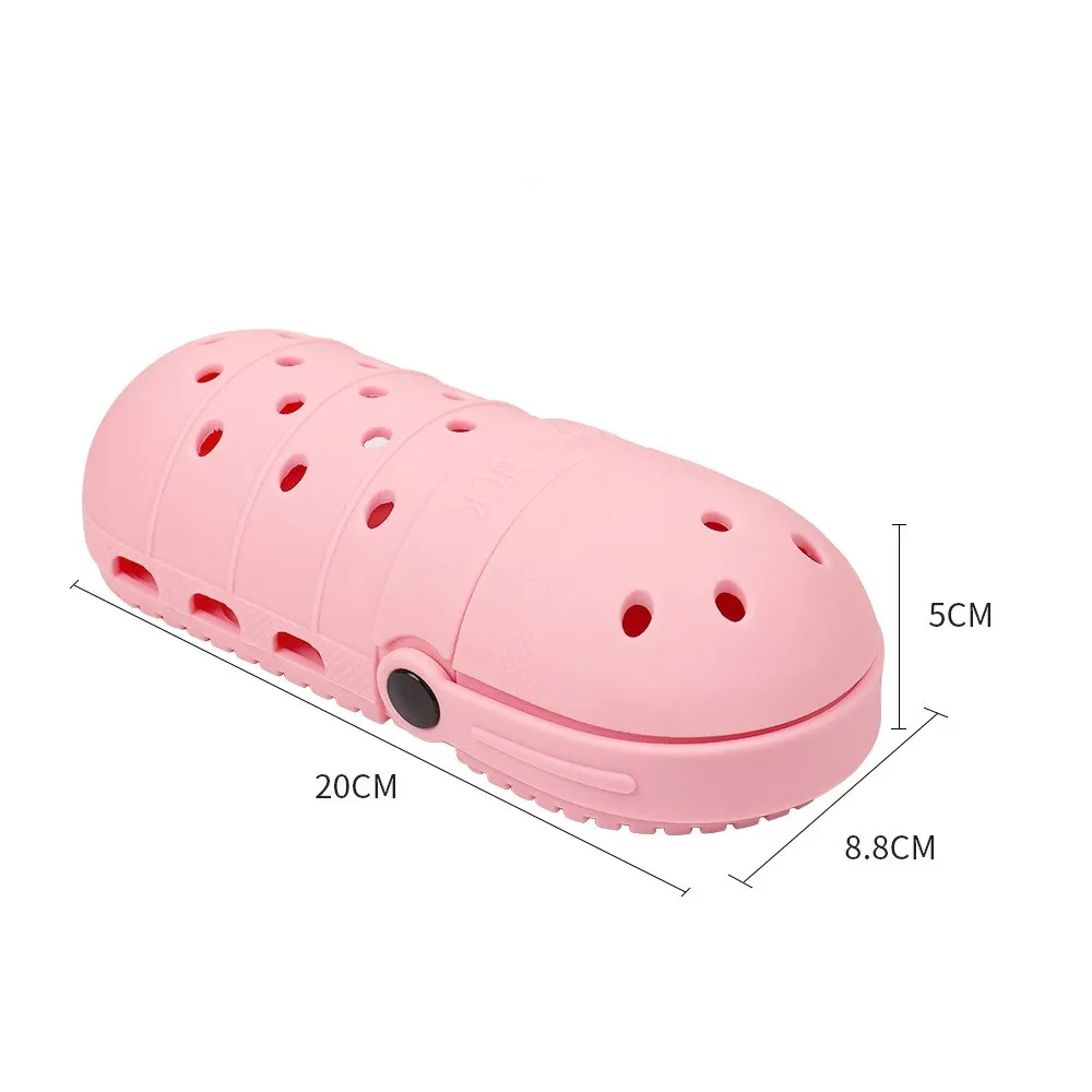 Wholesale Fashion Designer Croc Charms Eva Pencil Case Luxury Charms ...
