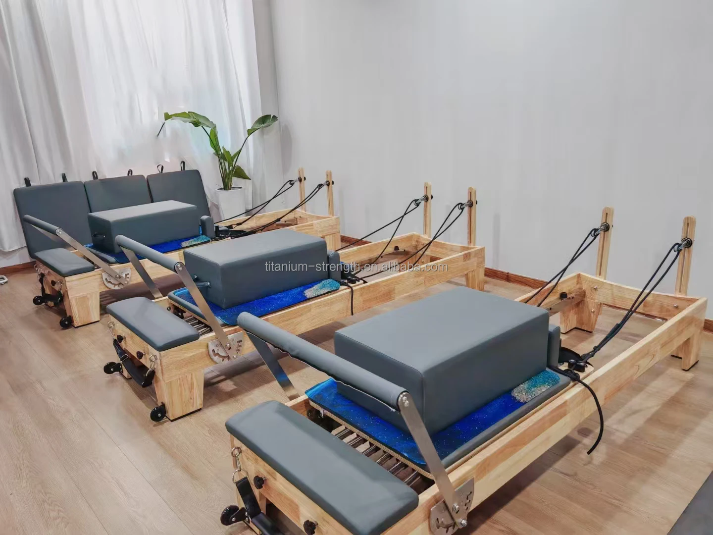 Yoga Pilates Reformer Pilate Ladder Bucket Machine Equipment Wooden ...