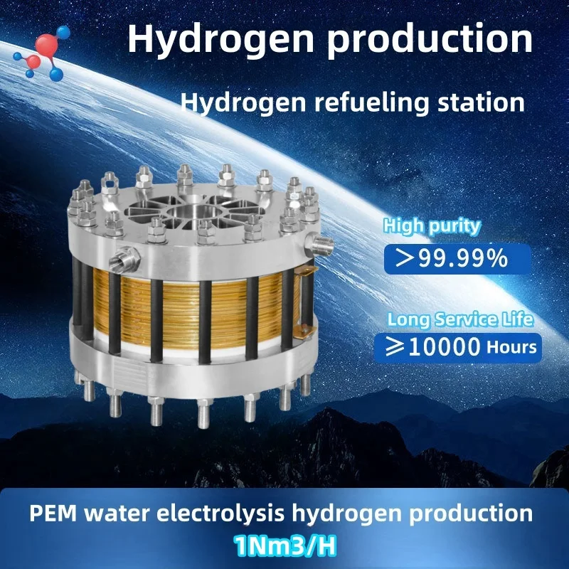 1 Nm3hr Hydrogen Electrolyzer 1000L/H Water Electrolysis Hydrogen Gas ...