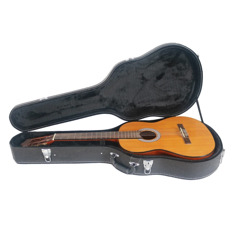 CASE-CG1BR 39 Inch Classical Guitar Hard Case, Guitar Wood case ...