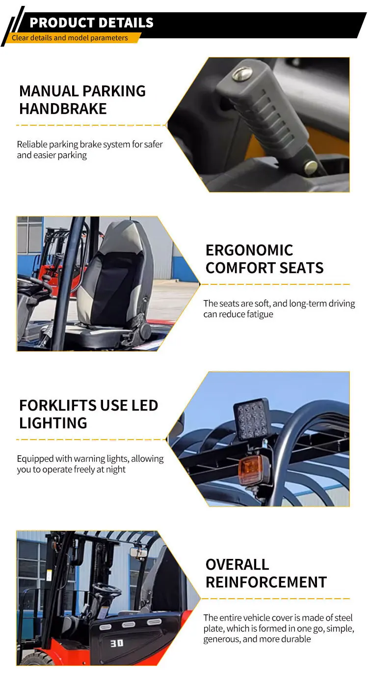 Electric Capacity Fork Lift Truck