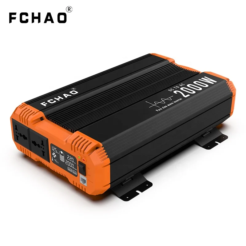 Fchao 2000w Dc To Ac Power Invertor 12v 24v 48v To 220v 230v 240v Pure ...