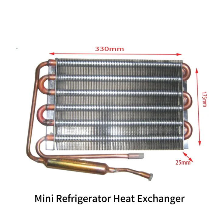 Refrigerator Copper Tube Fin Type Condenser Evaporator Coil - Buy ...