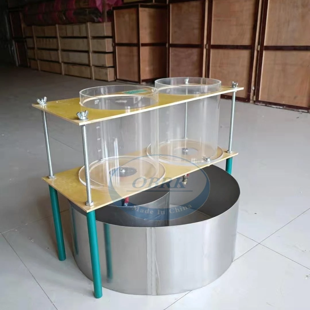 Measuring the Rate of Infiltration of a Liquid Double Ring ...