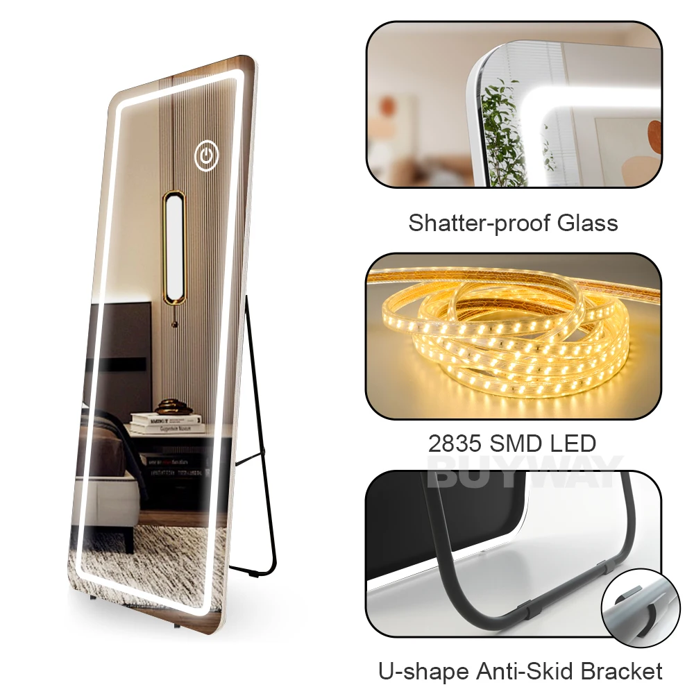 Custom Luxury Large Big Home Decor Full Length Standing Floor Mounted ...