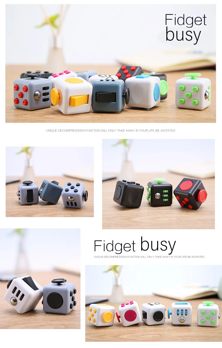 Fidget Dice - Stress Relief and Fun for All Ages