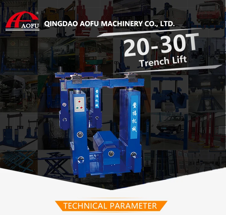 20 Tonne Pit Lift Jack 2 Post Truck Lift Post Pit Jack Lift - Buy Pit ...