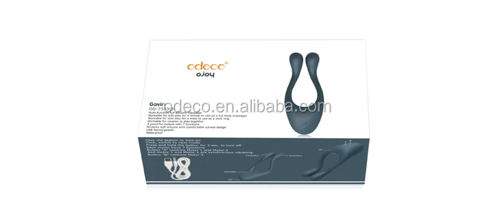 Odeco Adult Rubber U Shape Vibrator Pretty Love Vibrator Gay Men ...