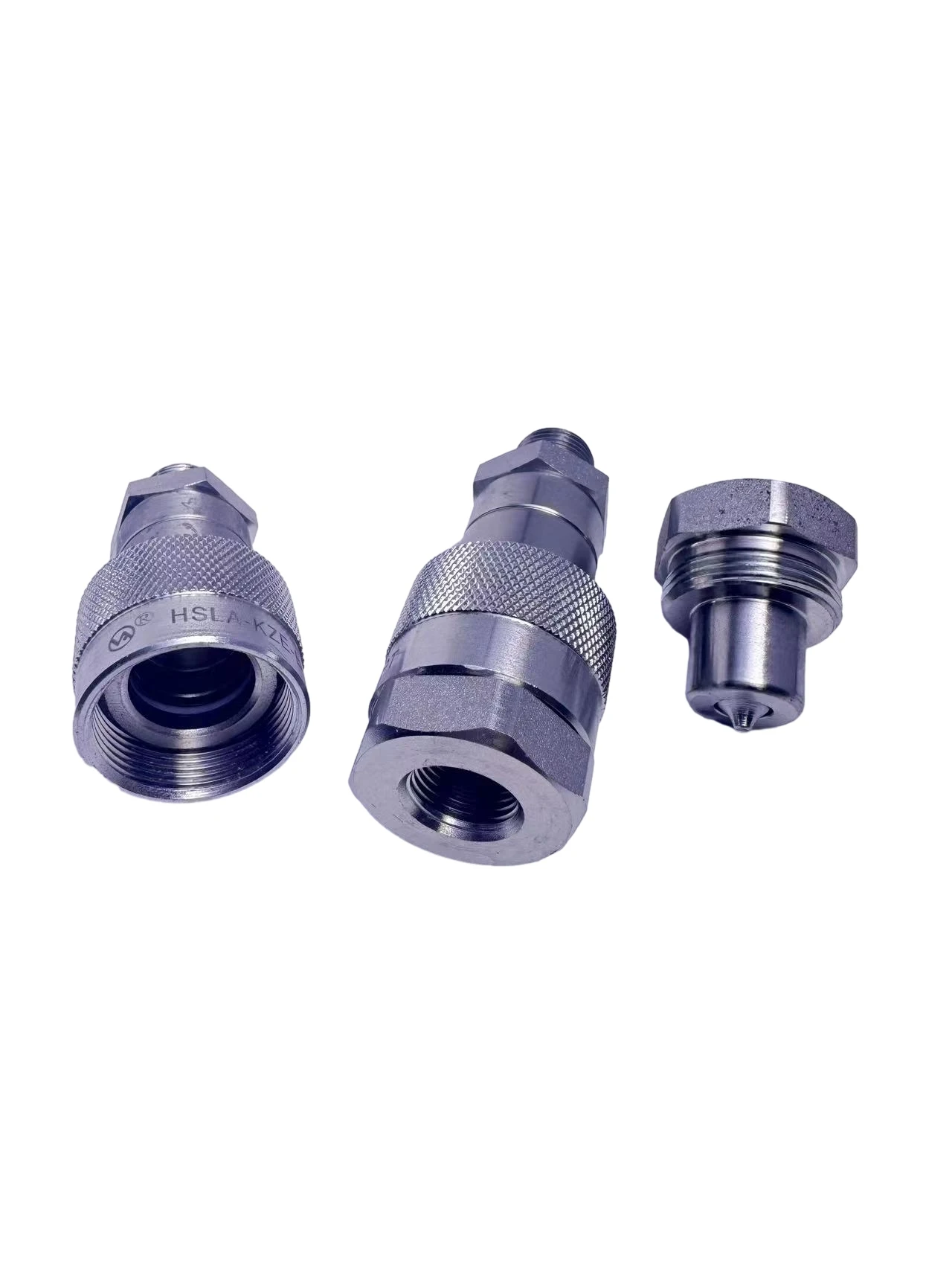 Carbon Steel Thread Locked Type Hydraulic Quick Coupling H501 1/4inch ...