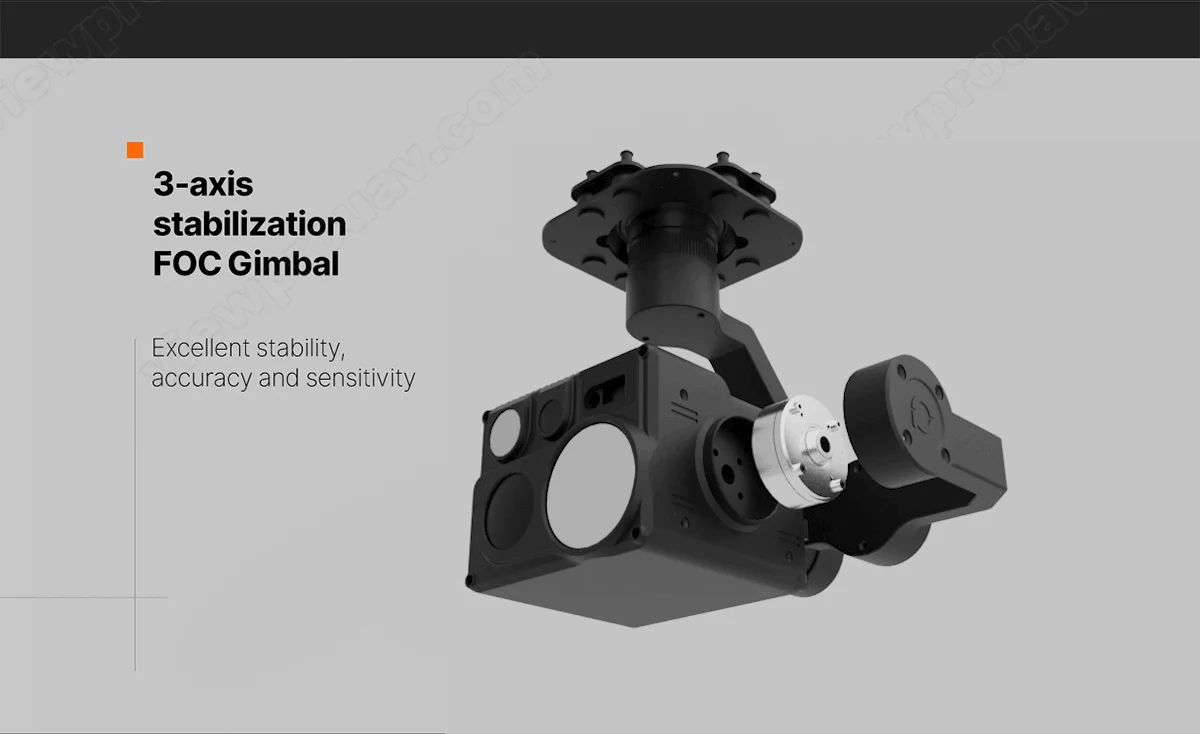 Viewpro H30N Multi-sensor EOIR Laser Rangefinder Dual IR Thermal Dual ...