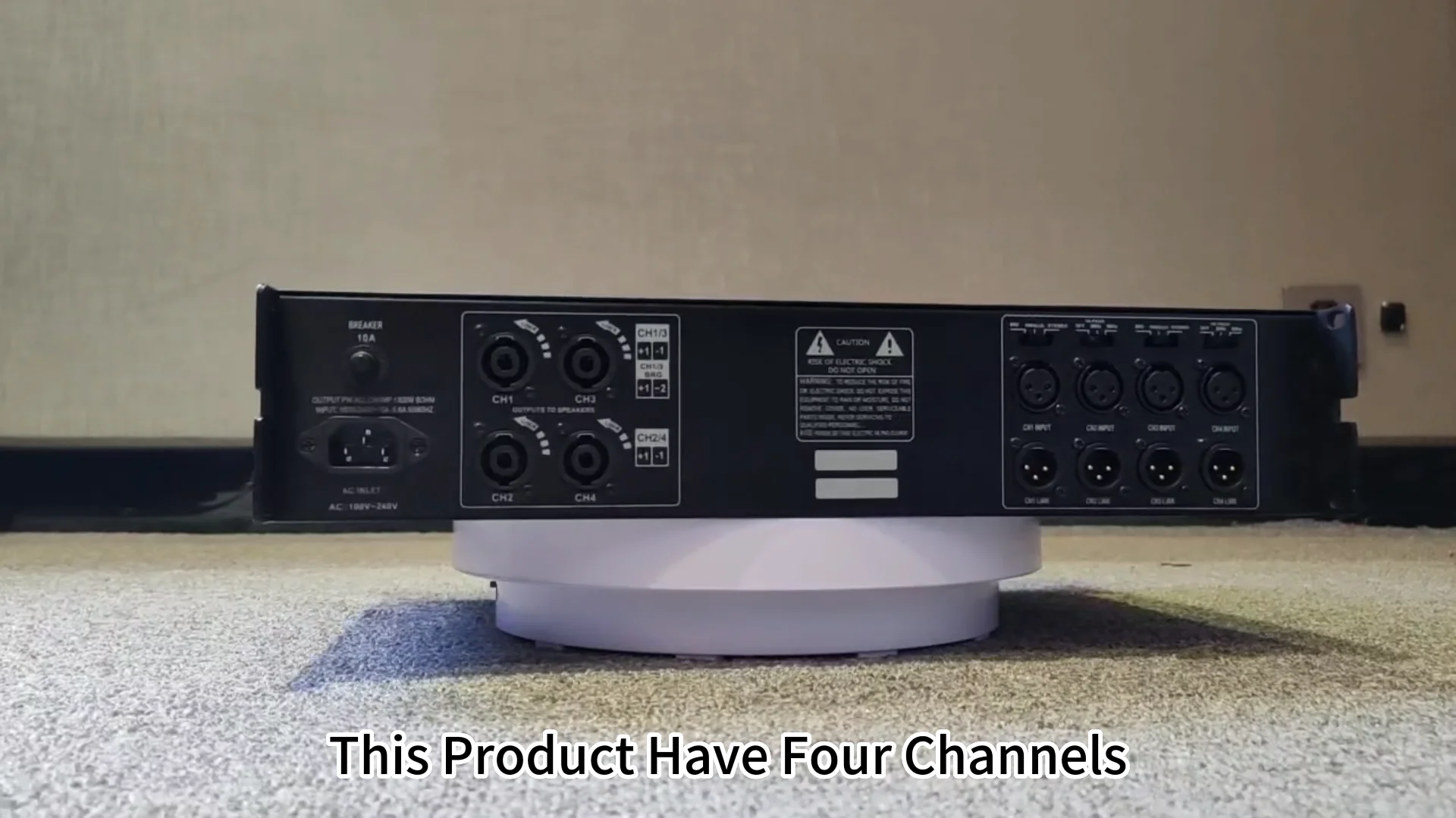 Class D Pda4800m Professional Dj Speakers 2000 Watts 4 Channel Amplifier Suit 15 Dual 15 Line ...