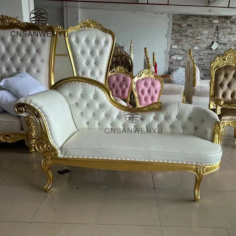 Wholesale Royal Chairs Luxury Wedding King Throne Gold Hotel Chairs ...