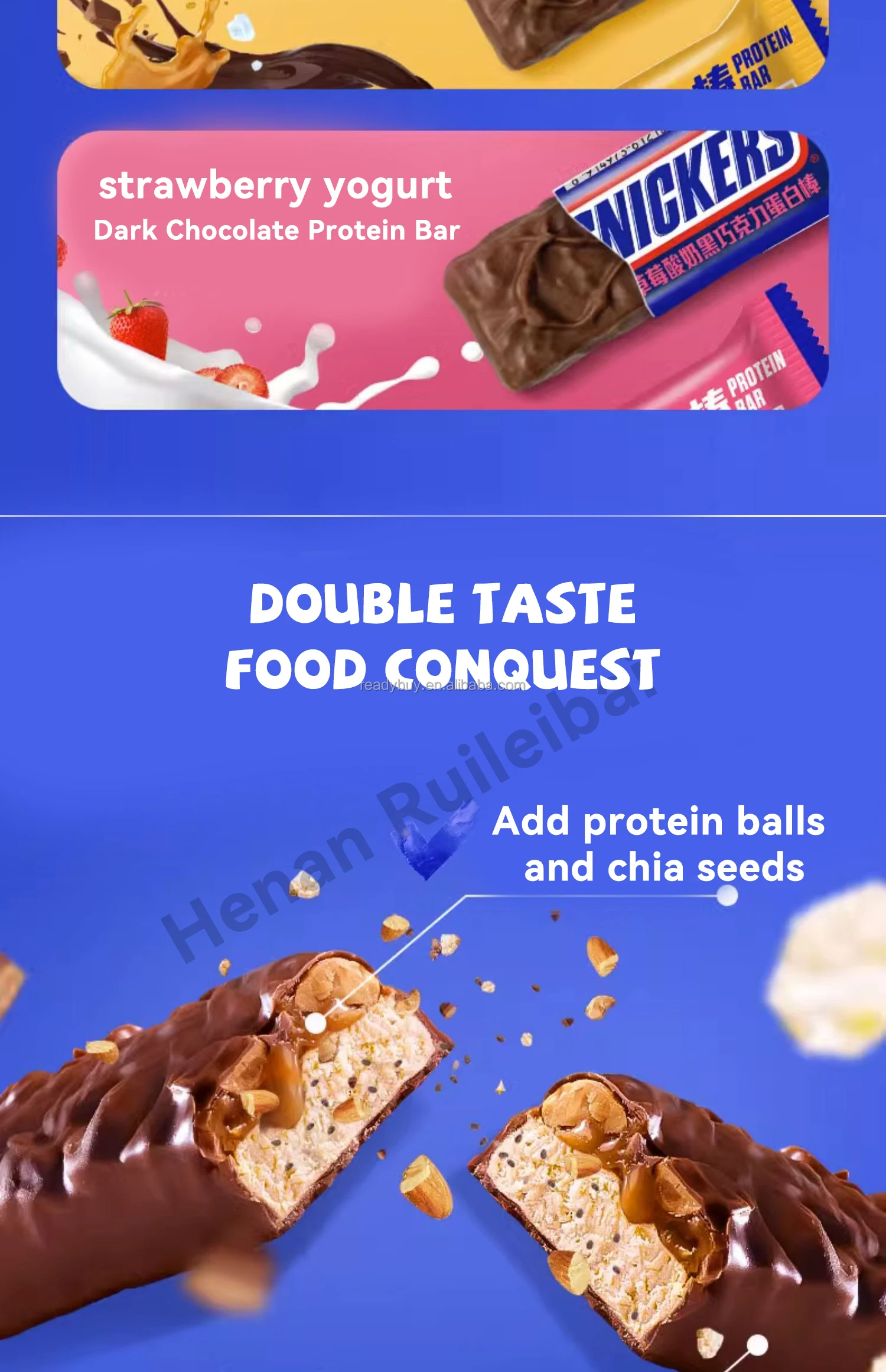 Hot Sale 30g Snicker Barreled Chocolate Snacks Sweet Peanant Chocolate ...