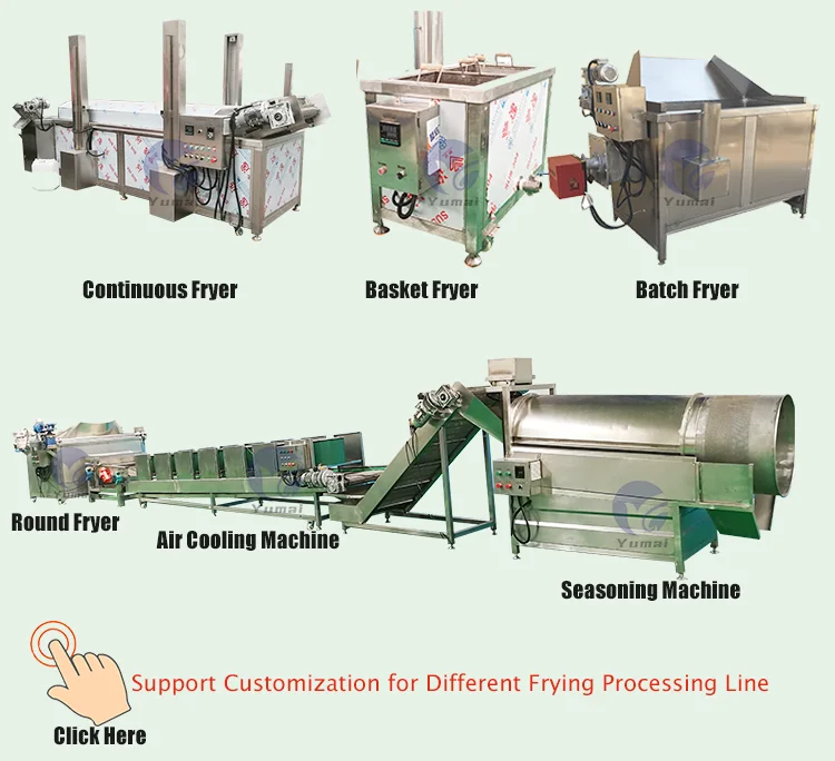 Industrial Batch Ground Nut Green Bean Fryer Samosa Snack Food Falafel ...