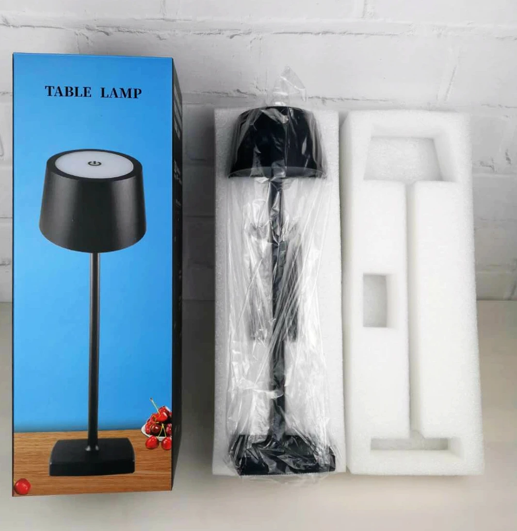 Cordless Rechargeable LED Table Lamps with Shade -Alibaba.com
