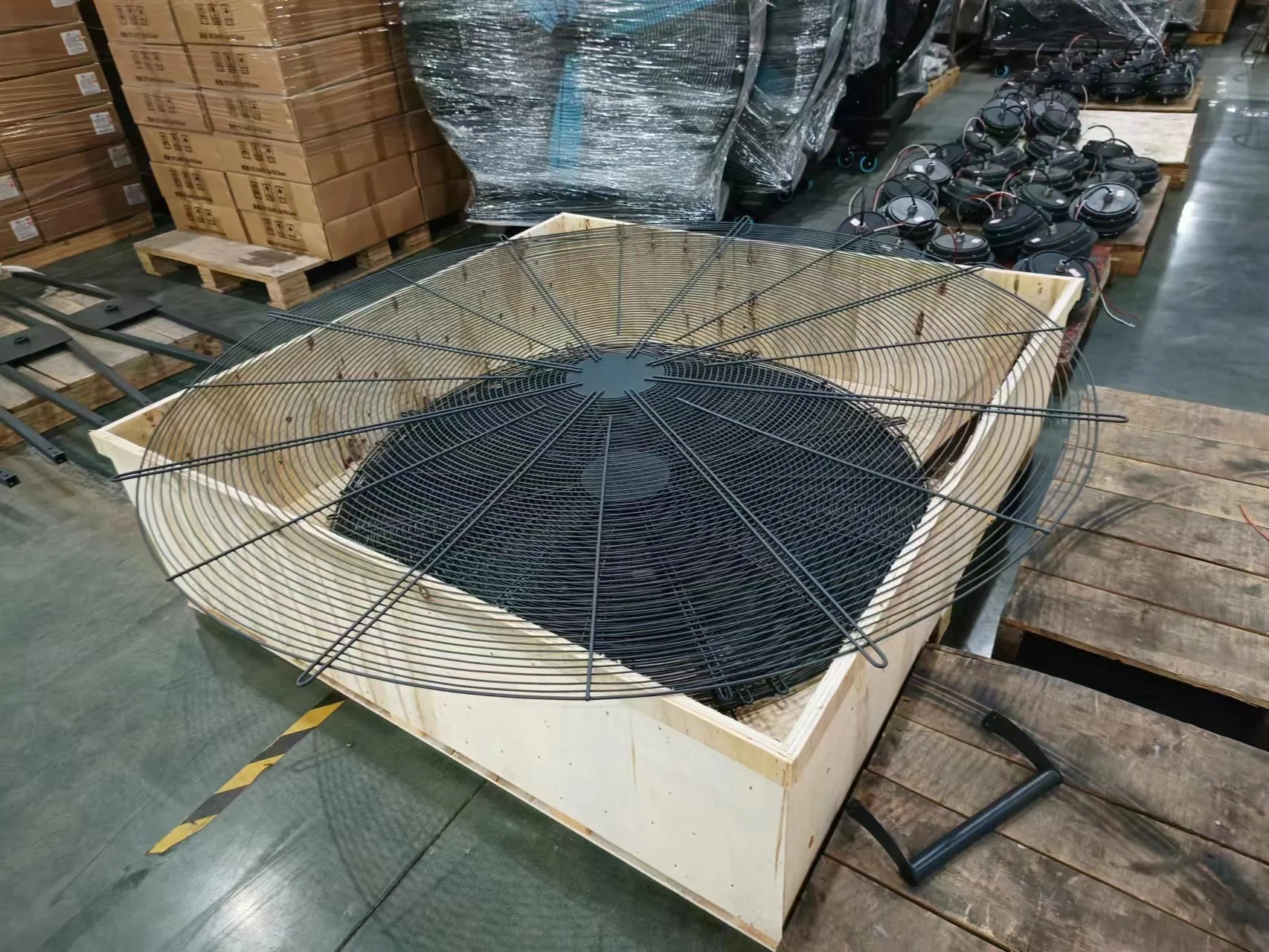 Stand Fan Movable Hvls Cooling Fan For Workshop - Buy Stand Fan,Movable ...