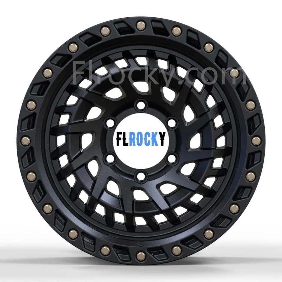 Flrocky Factory Custom Deep Dish 15 Inch 4 Holes TUV VIA Wheel Rims ...