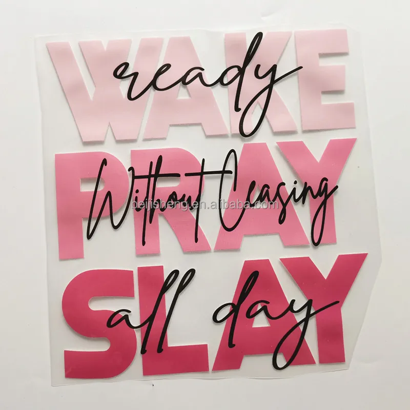 Religious DTF Dtf Transfers Plastisol Vinyl Film Custom Screen Printed Heat Transfer Designs for ...