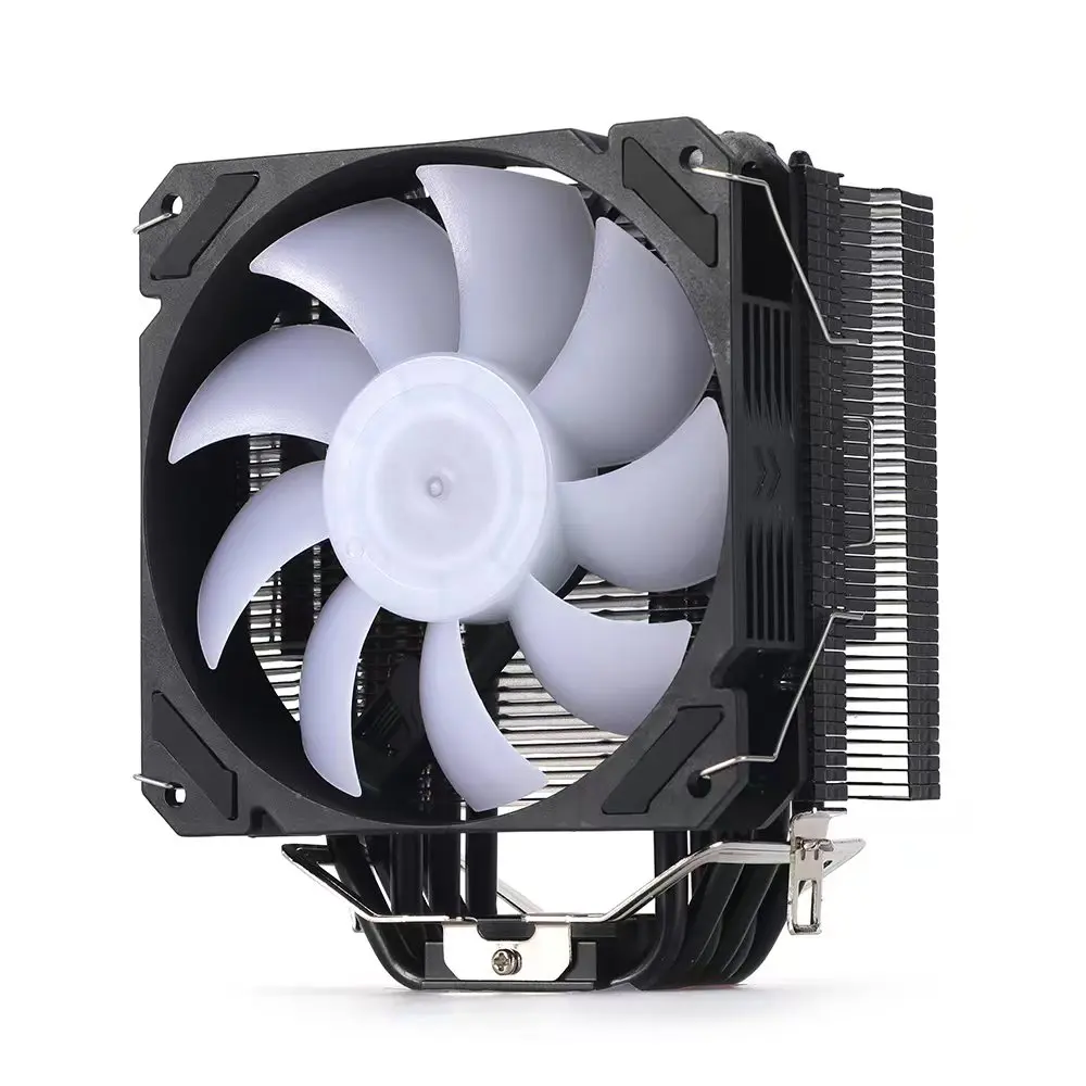 6 Heat Pipe Tower Cpu Radiator Cpu Cooler 4pin Argb 120mm Silent Fan ...