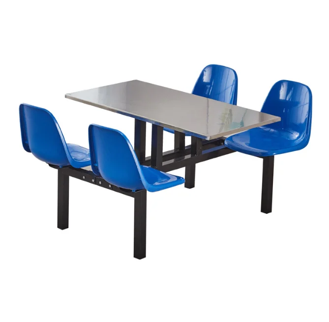 School students stainless steel table employees site canteen metal ...