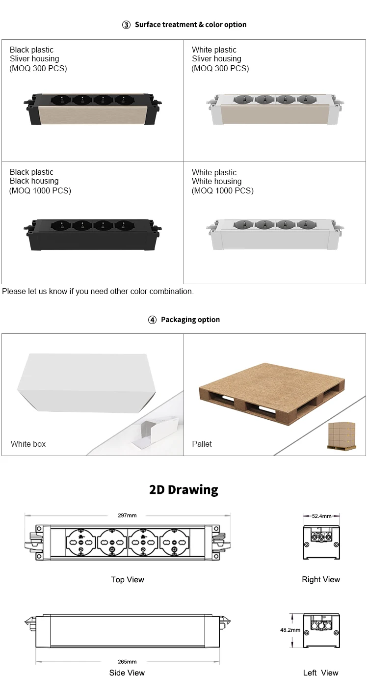 Modular Sockets With Interconnect System And Gst Connector - Buy ...