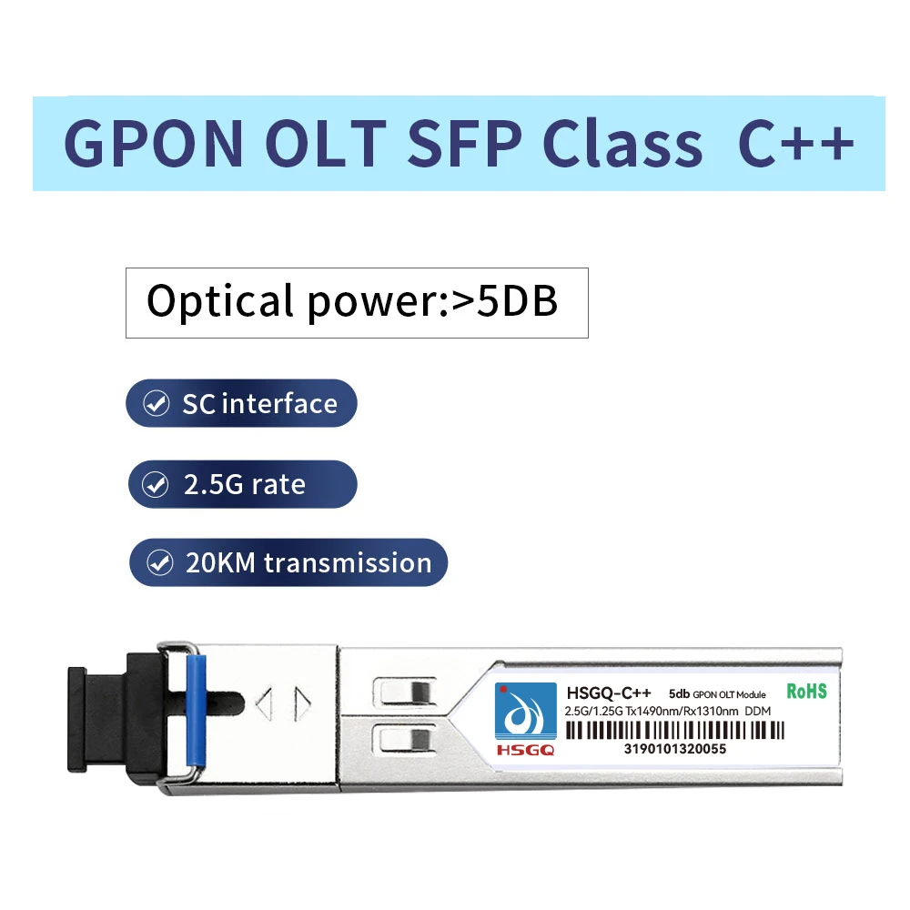 Hsgq Gpon Ont Sfp Gpon Olt Module C++ Ftth Sfp Module Compatible With ...