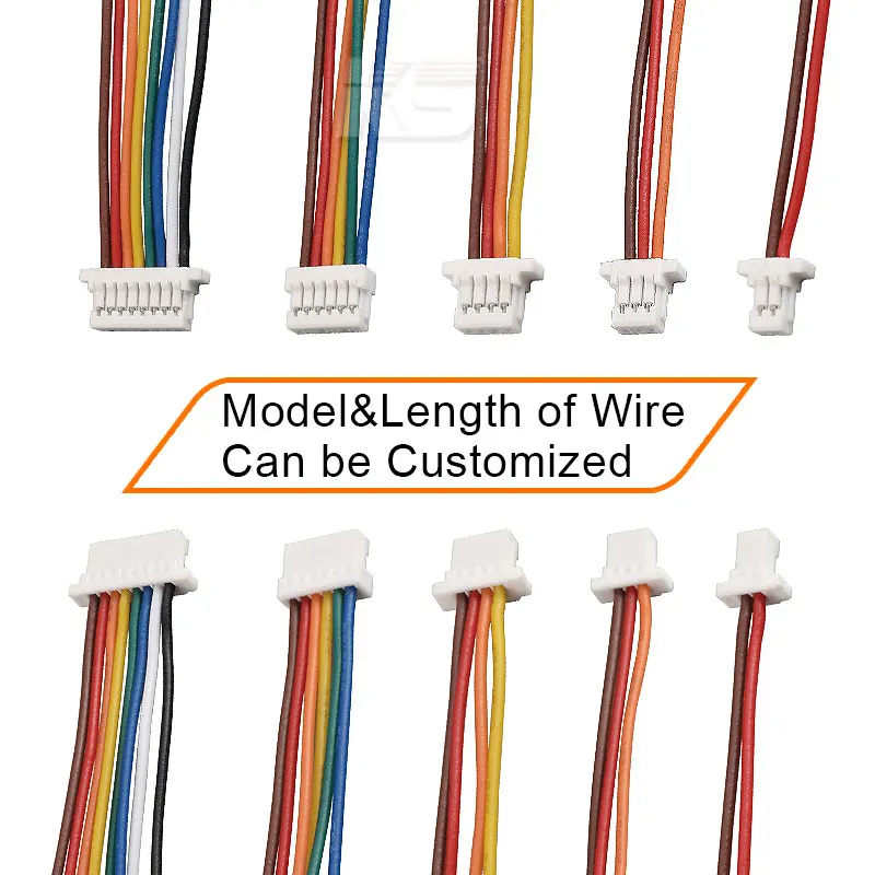 Ks Shr-04v-s-b 4 Pin 1.0mm Pitch Plastic Connector Wire Harness Jst Sh Custom Cable Assembly ...