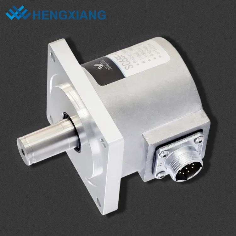 Sc65f Flange Motor Encoder Incremental Solid Encoder 15mm With Keyway ...