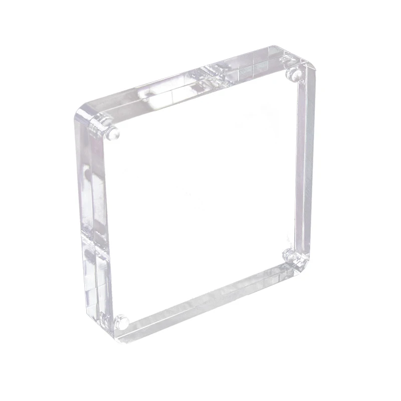 Acrylic Magnetic Frame Clear Acrylic Blocks Mini Acrylic Photo Frames ...