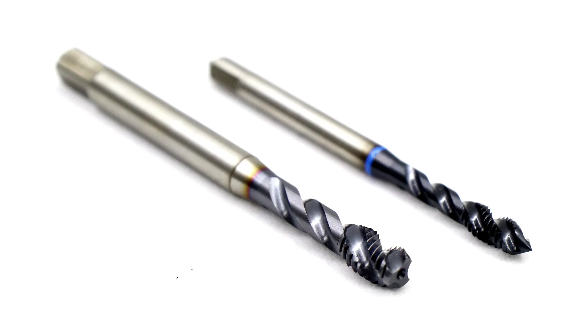 Hss Machine Tap Threading Taps Spiral Flute Machine Taps With Blue-ring ...