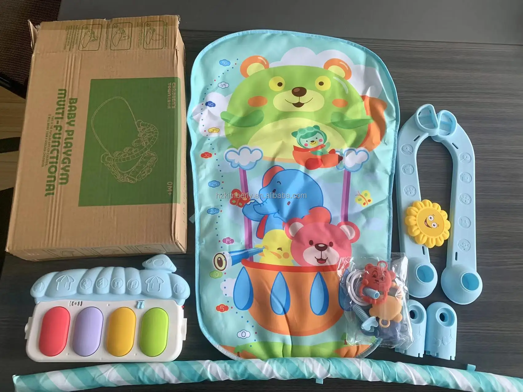 Kids Astronaut Piano Rack Pedal Sleep Blanket Baby Play Gym Mat ...