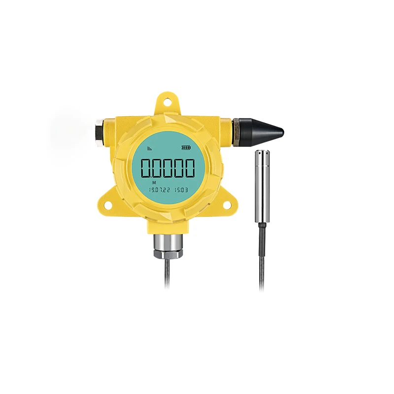 GPRS hydrostatic level transmitter oil gas refinery level sensor 4G ...