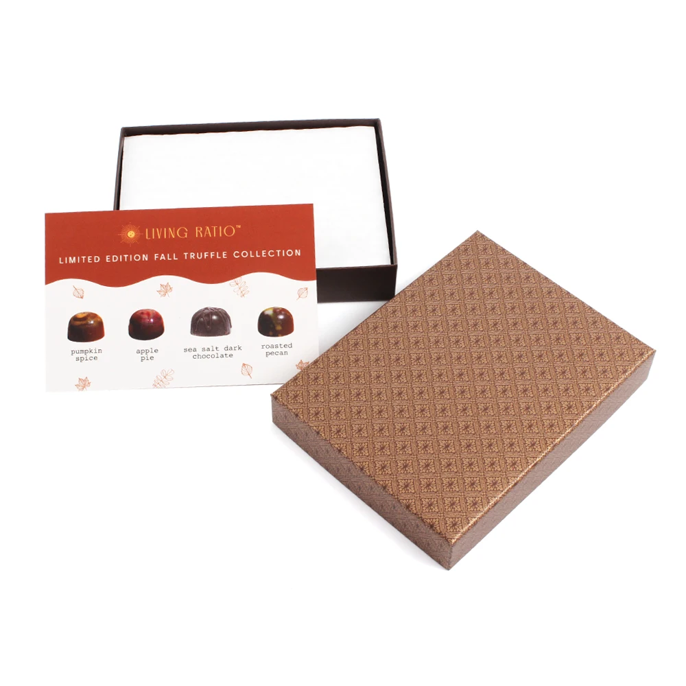 Customize Empty Chocolate Truffle Gift Boxes Mother's Day Chocolate Box ...