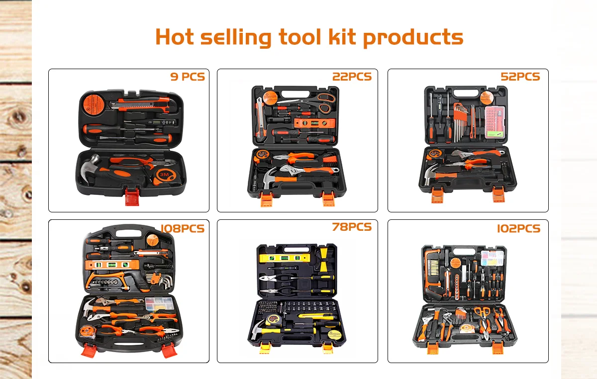 D1-HTSET-82 82 PCS Set Hammer Wrench Pliers Screwdriver Hardware Store ...