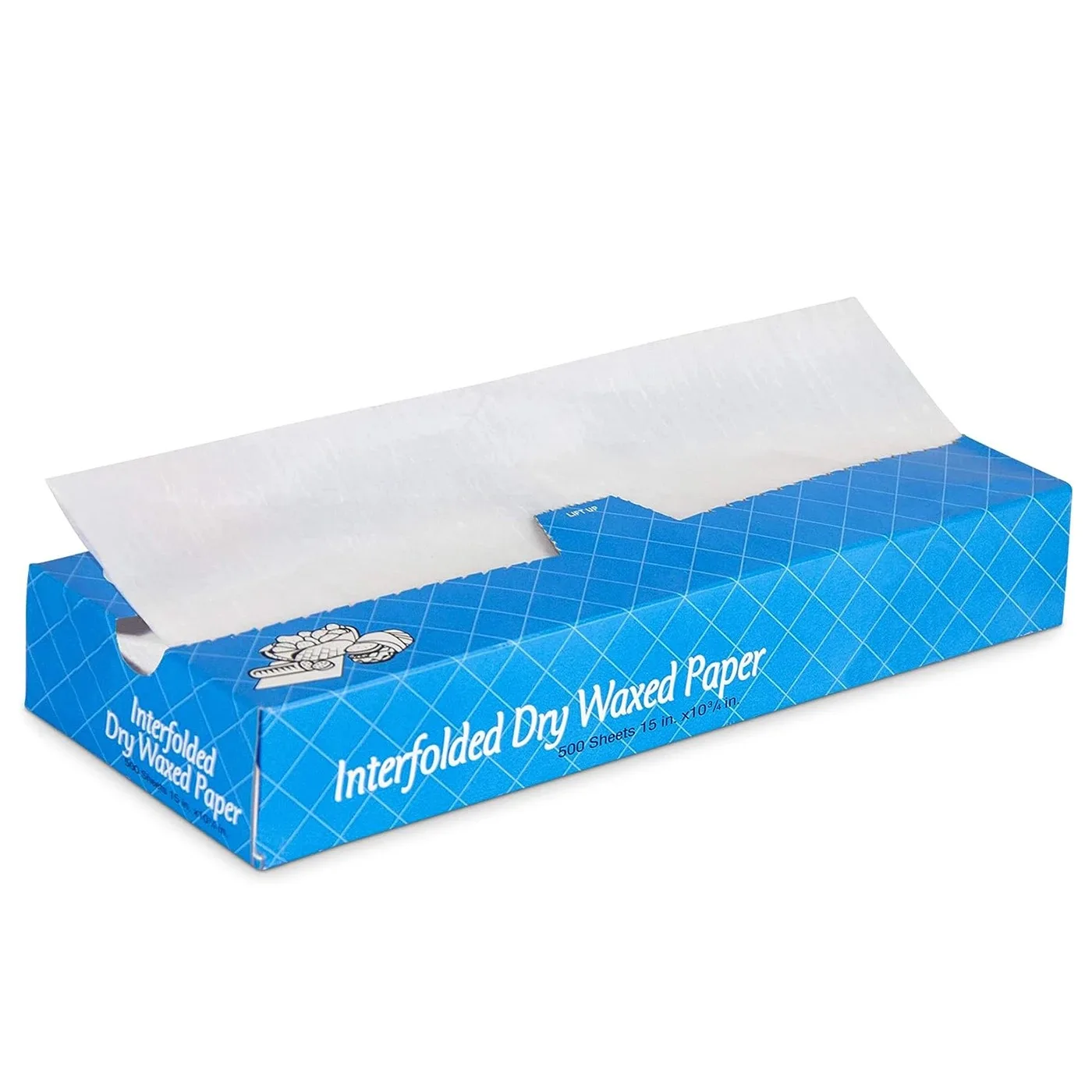 Interfolded Dry Wax Deli Paper Bakery Silicone Greaseproof Paper ...