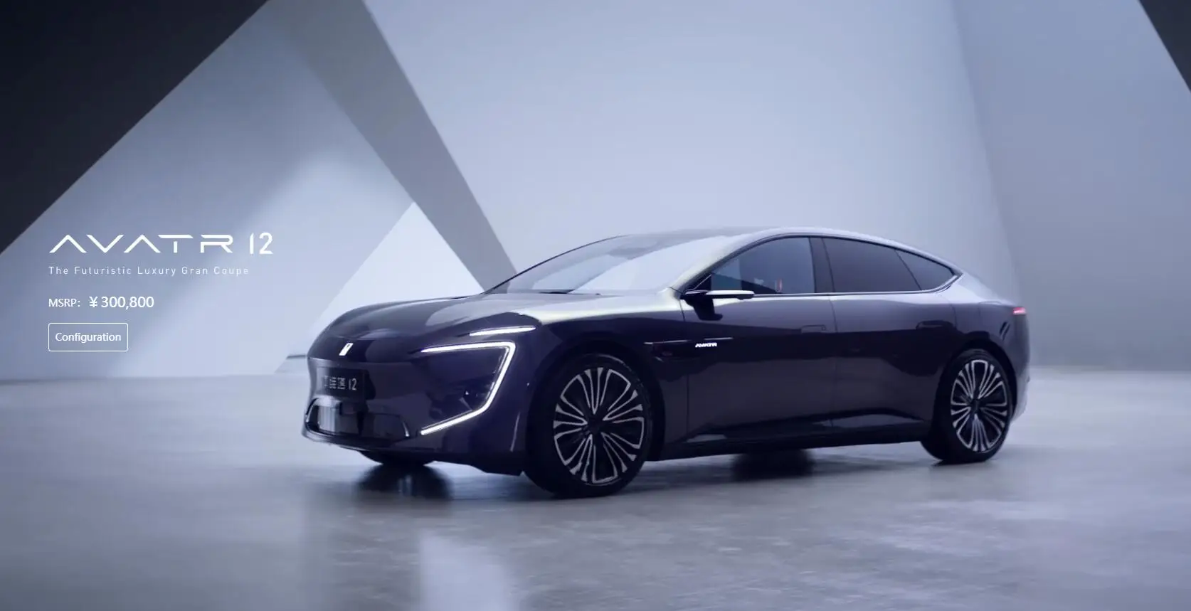 Changan Avatr 11 Electric Car - 705 CLTC, 313 HP Motor