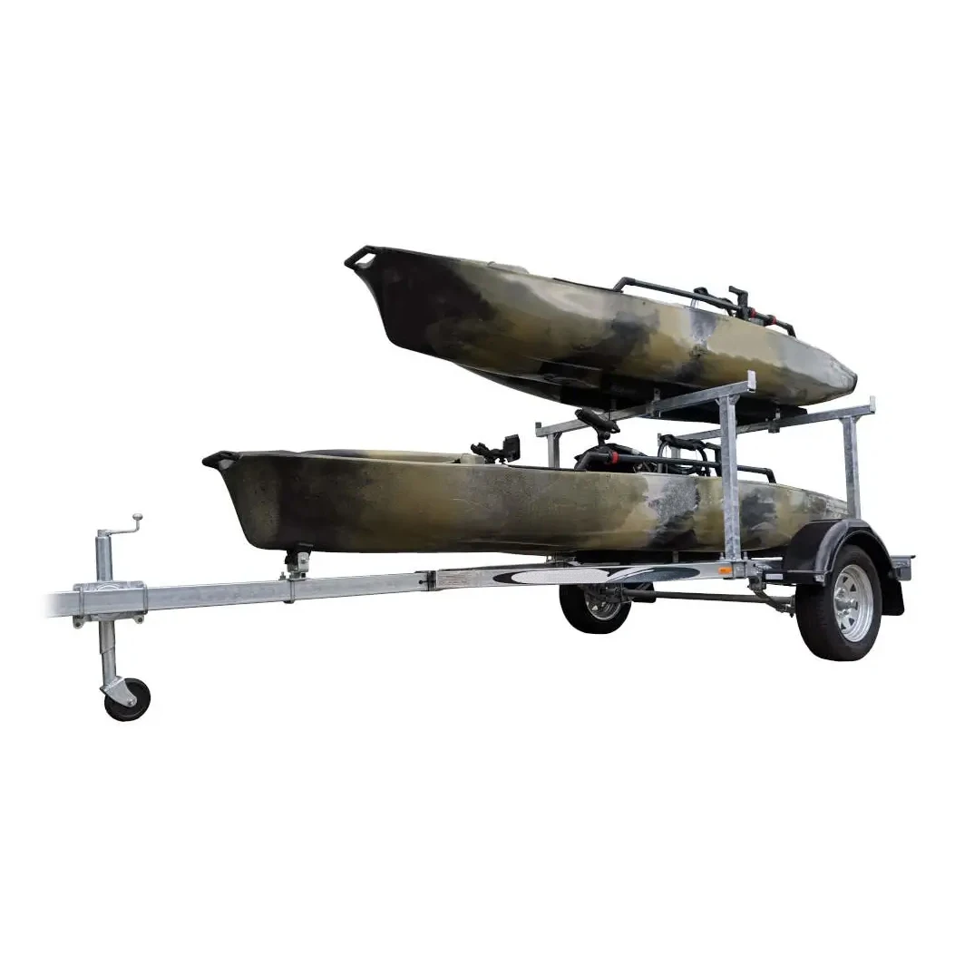 Custom Watertoy Kayak Trailer Parts With Galvanized Steel Frame Wheel ...