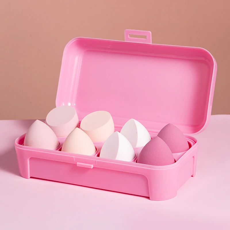 8pcs Cosmetic Sponge Latex-free And Vegan Beauty Sponge Set Make Up ...