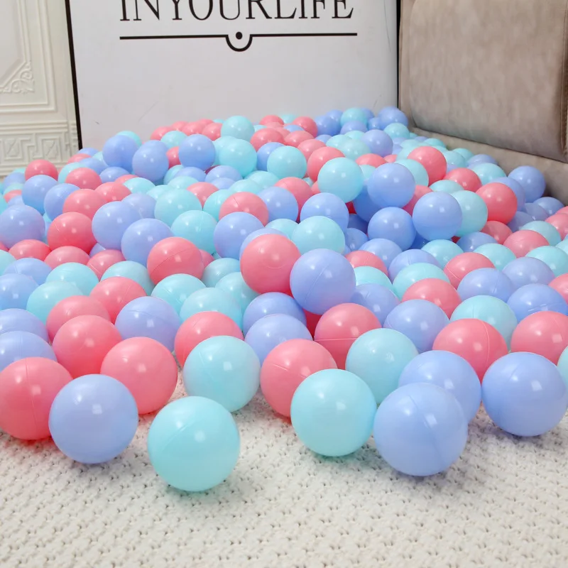 Children Play Pool Soft Plastic Balls Kids Toys Ball Pit Sea Colorful ...