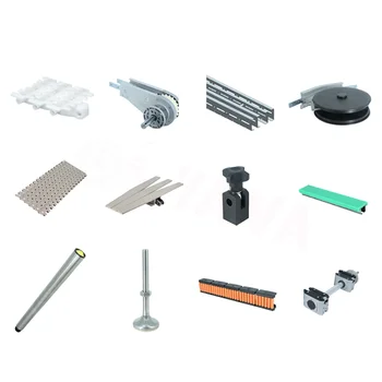 Ya-va Conveyor Components Plastic Guide Rail Brackets Adjustable Mount ...