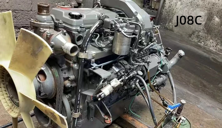 Used Japanese Engines Turbo J08c Used Engine Diesel J08c Motor| Alibaba.com
