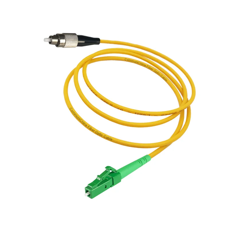 Single Mode 2.0mm 3.0mm 1m 2m 3m 5m 10m Lc/apc-fc/pc Fiber Optic Patch ...