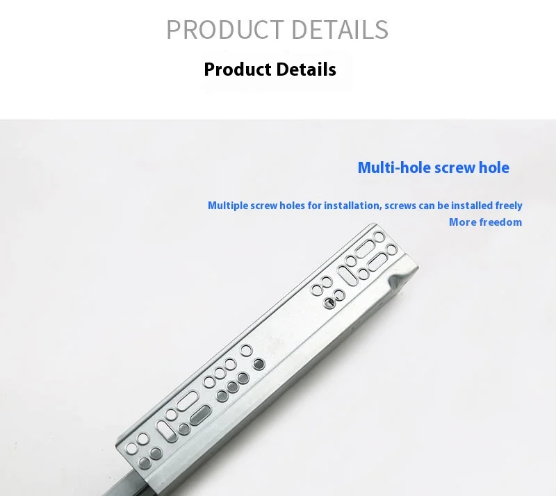 Heavy Duty Kitchen Cabinet Bottom Rail Installation Telescopic Rail ...