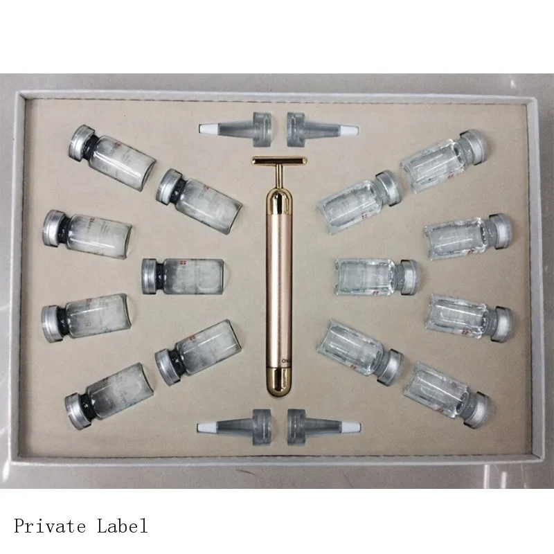 High Quality Anti-skin Allergy Gangrass Serum Liquid Sets Enclosed 24k ...